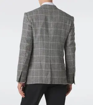 TOM FORD Checked Wool-blend Suit Jacket