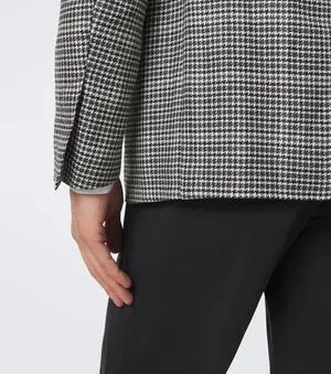TOM FORD Checked Wool-blend Suit Jacket