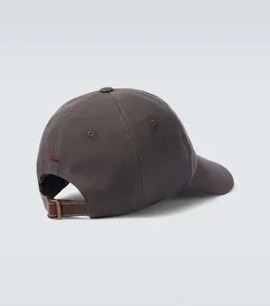 Brunello Cucinelli Cotton Canvas Baseball Cap - Brown