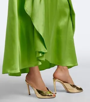 ROKSANDA Hiba Silk Satin Gown - Green