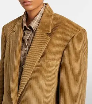 RÓHE Oversized Cotton Corduroy Jacket