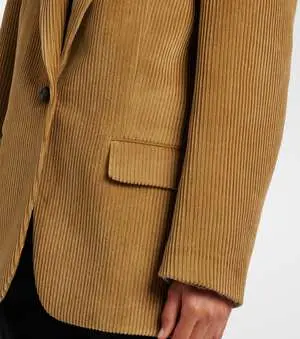 RÓHE Oversized Cotton Corduroy Jacket