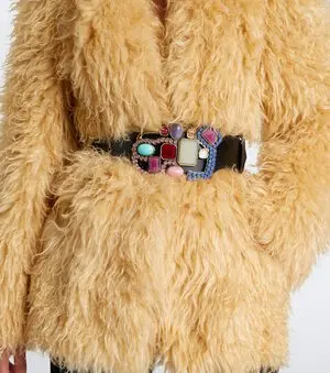 Isabel Marant Étoile Nedia Embellished Leather Belt