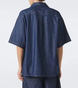 Loewe Anagram Cotton Chambray Shirt