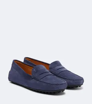 TOD'S Suede Driving Loafers