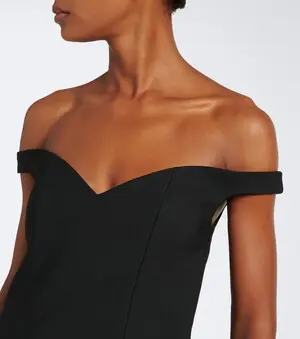 RÓHE Off-the-shoulder Top With Zipped Back