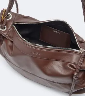 Isabel Marant Étoile Maia Leather Shoulder Bag - Brown