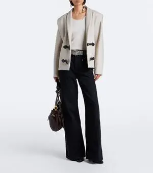 Isabel Marant Étoile Maia Leather Shoulder Bag - Brown