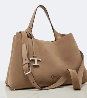 TOD'S Medium Suede Top-handle Bag