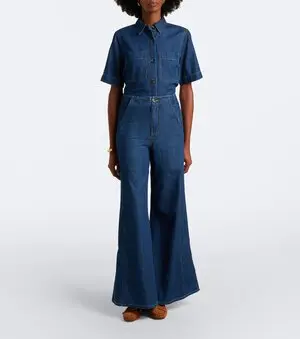 Veronica Beard Digby Wide-leg Jeans