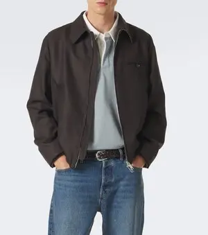 SLOWEAR Virgin Wool Blouson Jacket