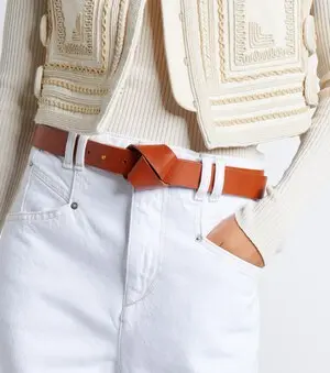 Isabel Marant Étoile Leather Knot Belt