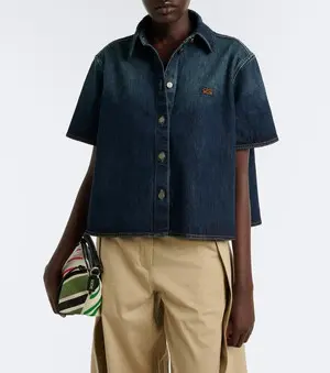 Loewe Double L Denim Shirt