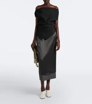 RÓHE Draped Asymmetric Top
