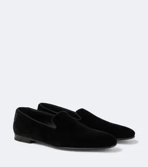Manolo Blahnik Round Toe Loafers For Men