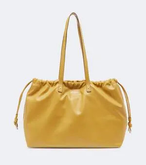 Isabel Marant Étoile Silven Leather Shoulder Bag - Yellow