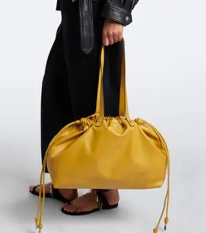 Isabel Marant Étoile Silven Leather Shoulder Bag - Yellow