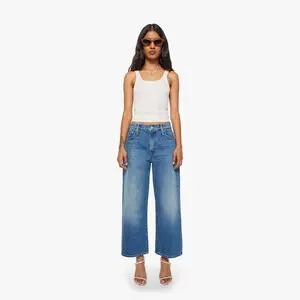 MOTHER The Lil' Dodger Flood Jeans - Blue