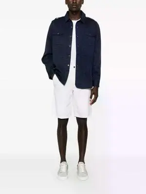 Sease Mélange-effect Virgin Wool-silk Shirt