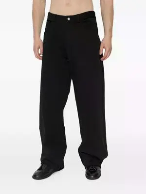MAISON MARGIELA Wide-leg Cotton Trousers