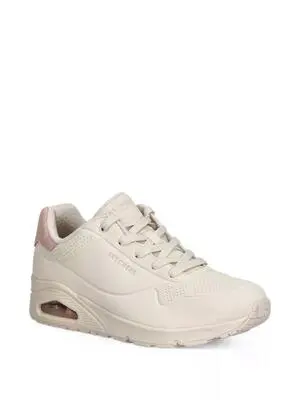 Sketchers Uno Pop Back Perforated Paneled Sneakers