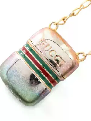 Gucci Sherry Line Pill Case Pendant Necklace