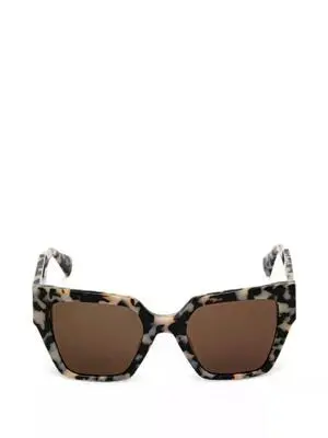 ALLSAINTS Tortoiseshell-effect Square-frame Sunglasses - Neutrals