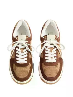 Valentino Garavani Split-leather Sparry Sneakers