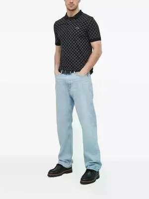 JOOP! Paigam Monogram-print Polo Shirt