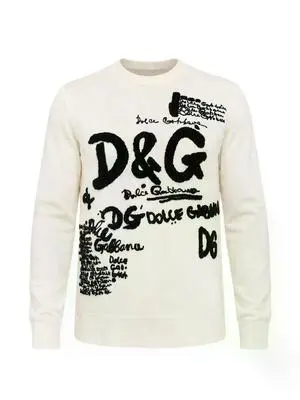 Dolce & Gabbana Logo-embroidered Sweater