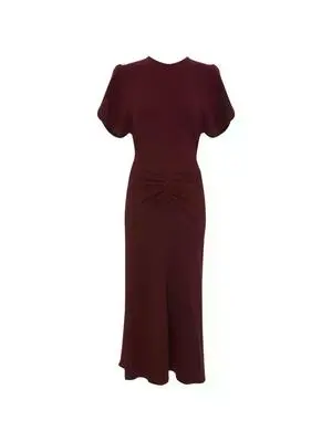 Victoria Beckham V Neck Evening Dresses