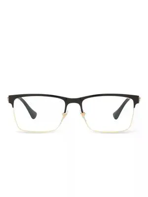 Versace Ve1285 Rectangle Glasses - Black