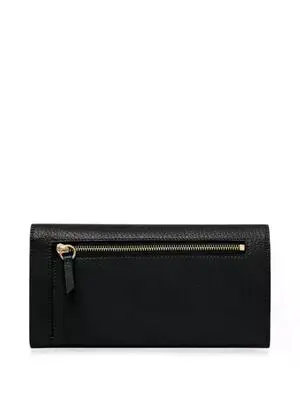 Chloé Logo-plaque Grained Leather Wallet