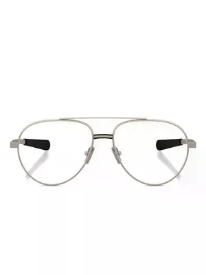 Moncler Pilot-frame Glasses - Gold