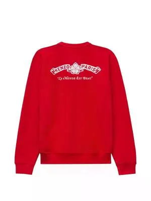 Kenzo Logo Embroidered Sweatshirt