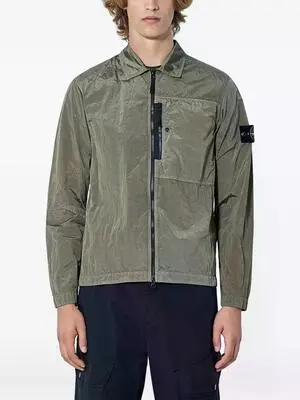 Stone Island Zip-up Patch-pocket Jacket