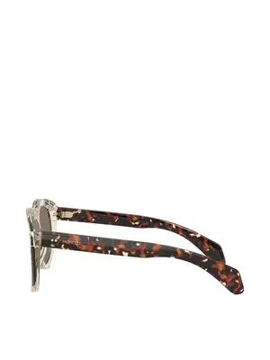 Moncler Browline Isopleth Sunglasses
