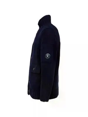 C.P. COMPANY Lens Detail Button-up Cardigan