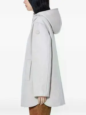 Moncler Hooded Zip-front Coat