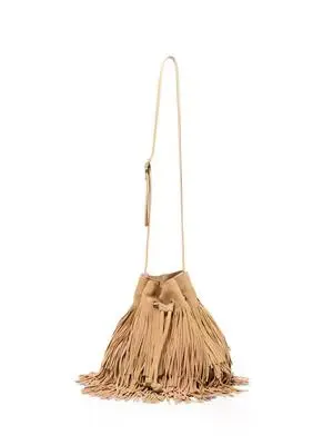 Simkhai Marena Fringe Crossbody Bag