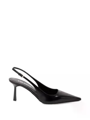 Prada Slingback Pointed-toe Pumps