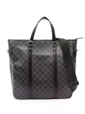 LOUIS VUITTON Tadao Two-way Handbag - Black