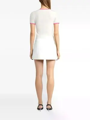 COURREGES Vinyl Mini Skirt - White