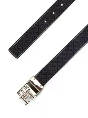 Tommy Hilfiger Logo Monogram Reversible Belt
