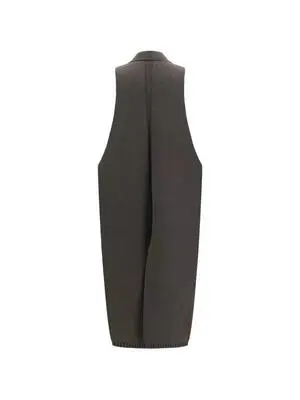 Rick Owens Knit Shearling-lined Gilet
