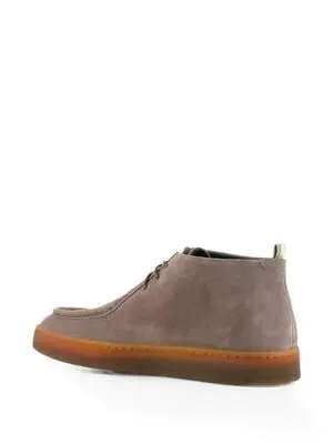 Officine Creative Suede Lace-up Desert Boots