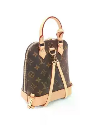 LOUIS VUITTON Alma Monogram Backpack