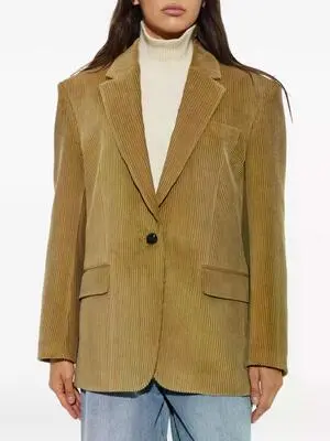 RÓHE Corduroy Single-breasted Blazer