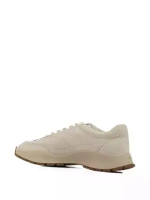 Prada Logo-patch Panelled Sneakers