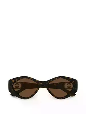 Gucci Cat-eye Frame Sunglasses - Brown